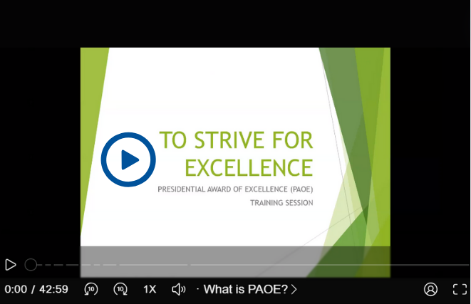 Presidential Award Of Excellence (PAOE) | ashrae.org